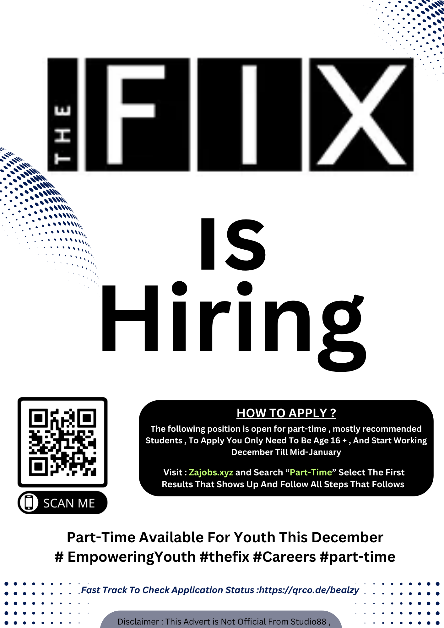 How To Apply For Jobs At The Fix - TFG The Foschini Group